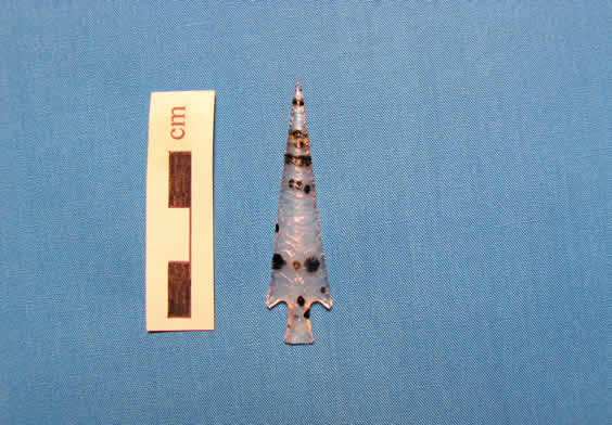 Abajo Stemmed Arrow Point | Greg Nunn Flintworks