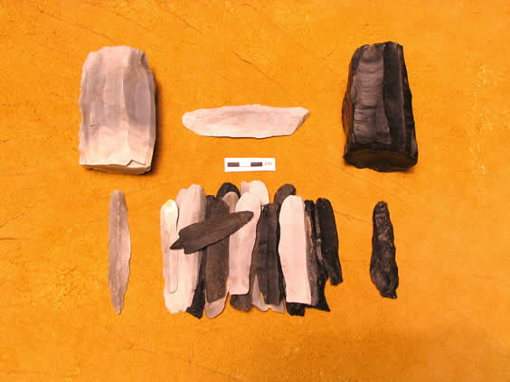 Flint Uniface Block Cores | Greg Nunn Flintworks