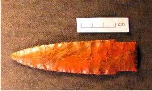 Scottbluff heat treated oregon jasper | Greg Nunn Flintworks